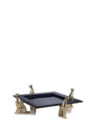 Accract Servis Tabağı Siyah