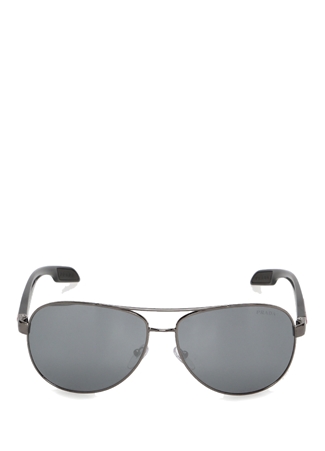 Prada Linea Rossa Erkek Gunmetal Güneş Gözlüğü Gri 62 EU Prada Linea Rossa Erkek Gunmetal Güneş Gözlüğü Gri 62 EU