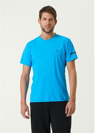 Isaora Erkek Mavi Reflektif Şeritli T-shirt S EU Isaora Erkek Mavi Reflektif Şeritli T-shirt S EU
