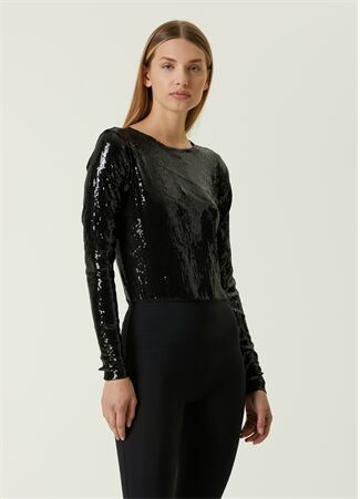 Schmart Kadın Siyah Sırt Dekolteli İşlemeli Body S EU Schmart Kadın Siyah Sırt Dekolteli İşlemeli Body S EU