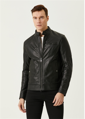 Palzileri Lab Erkek Siyah Deri Mont 50 IT Palzileri Lab Erkek Siyah Deri Mont 50 IT