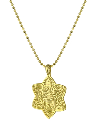 Kayra Khan Erkek Triquetra Body Mind Soul Altın Rengi Kaplama Kolye EU Kayra Khan Erkek Triquetra Body Mind Soul Altın Rengi Kaplama Kolye EU