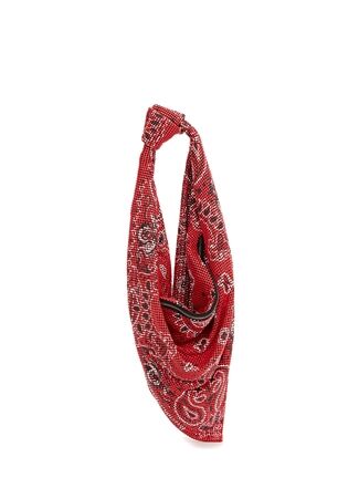 Alexander Wang Kadın Scarf Kırmızı El Çantası EU