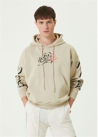 Off-white Erkek Sweatshirt Bej S Eu