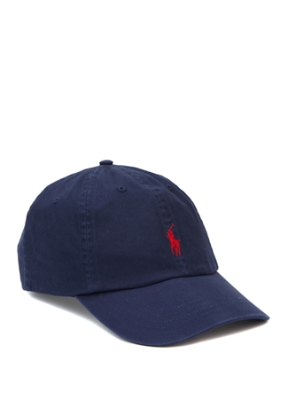 Polo Ralph Lauren Erkek Lacivert Logo Nakışlı Şapka EU Polo Ralph Lauren Erkek Lacivert Logo Nakışlı Şapka EU