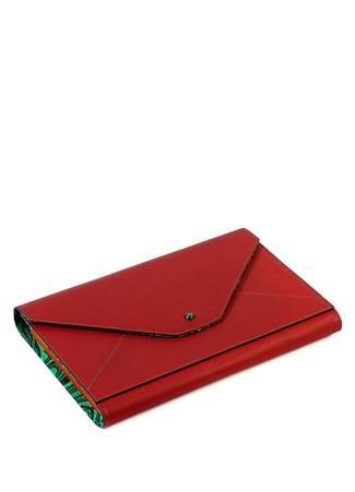 Madame Malachite Envelope Marquetry Katlanır Tavla Kırmızı EU