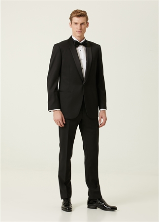 Beymen Collection Erkek Drop 8 Siyah Yün Smokin 46 IT Beymen Collection Erkek Drop 8 Siyah Yün Smokin 46 IT