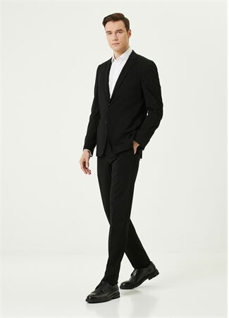 Palzileri Lab Erkek Siyah Takım Elbise 50 IT