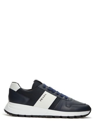 Prada Sport Erkek Lacivert Beyaz Logolu Deri Sneaker 6.5 Uk Prada Sport Erkek Lacivert Beyaz Logolu Deri Sneaker 6.5 Uk