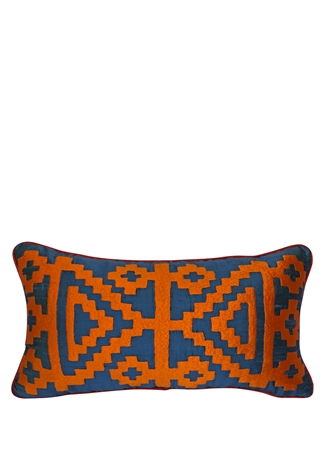 Atölye11 Saç Bağı 28x50 cm İpek Dekoratif Yastık Çok Renkli Atölye11 Saç Bağı 28x50 cm İpek Dekoratif Yastık Çok Renkli