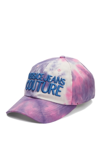 Versace Jeans Couture Kadın Batik Desenli Logolu Şapka Pembe Eu Versace Jeans Couture Kadın Batik Desenli Logolu Şapka Pembe Eu