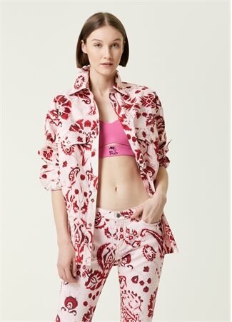 Etro Kadın GÖMLEK Kırmızı 42 IT