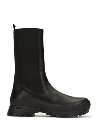 Atp Atelier Kadın Tolentino Siyah Deri Bot 36 EU