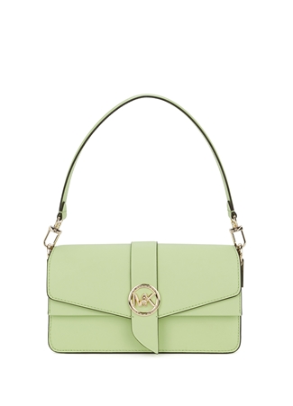 Michael Kors Kadın Greenwich Medium Yeşil Deri Omuz Çantası EU Michael Kors Kadın Greenwich Medium Yeşil Deri Omuz Çantası EU