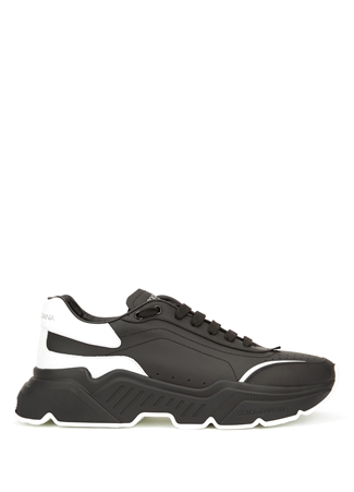 Dolce&Gabbana Erkek Daymaster Siyah Deri Sneaker 40 EU