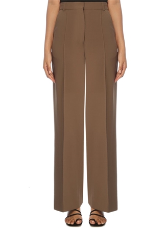 Nanushka Kadın Cleo Vizon Bol Kesim Pantolon Bej XS EU