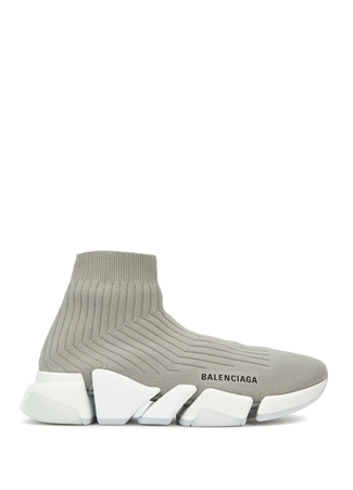 Balenciaga Kadın Speed 2 Gri Çorap Formlu Sneaker 36 EU Balenciaga Kadın Speed 2 Gri Çorap Formlu Sneaker 36 EU