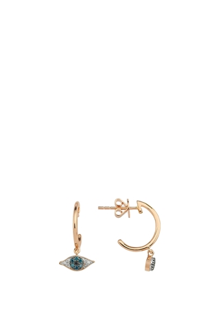 Bee Goddess Kadın Eye Light Altın Rengi Küpe Pembe EU Bee Goddess Kadın Eye Light Altın Rengi Küpe Pembe EU