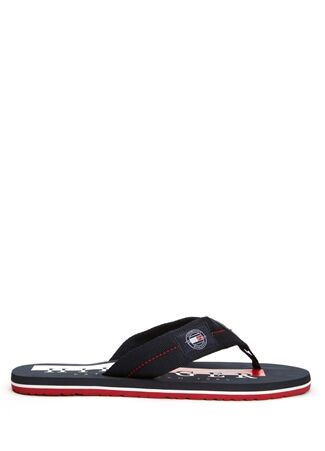 Tommy Hilfiger Erkek Terlik Mavi 43 Eu