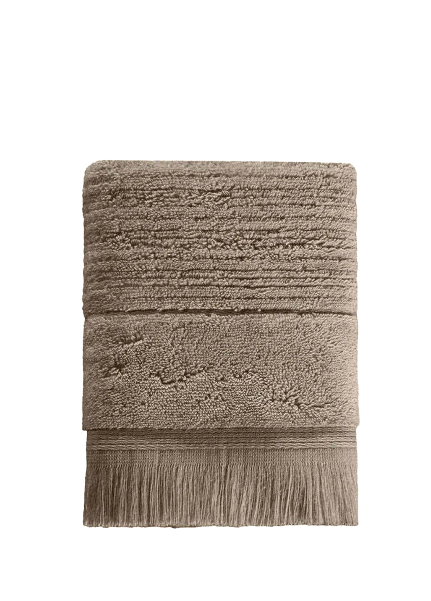 Irya - Fiona Earth Brown Pamuklu Banyo Havlusu 90 x 150 cm - Earth Brown
