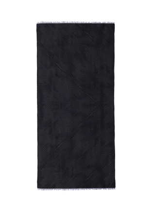 Emporio Armani Erkek Siyah Logo Detaylı Atkı Kahverengi EU Emporio Armani Erkek Siyah Logo Detaylı Atkı Kahverengi EU