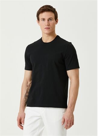Bottega Veneta Erkek Siyah Basic T-shirt S EU