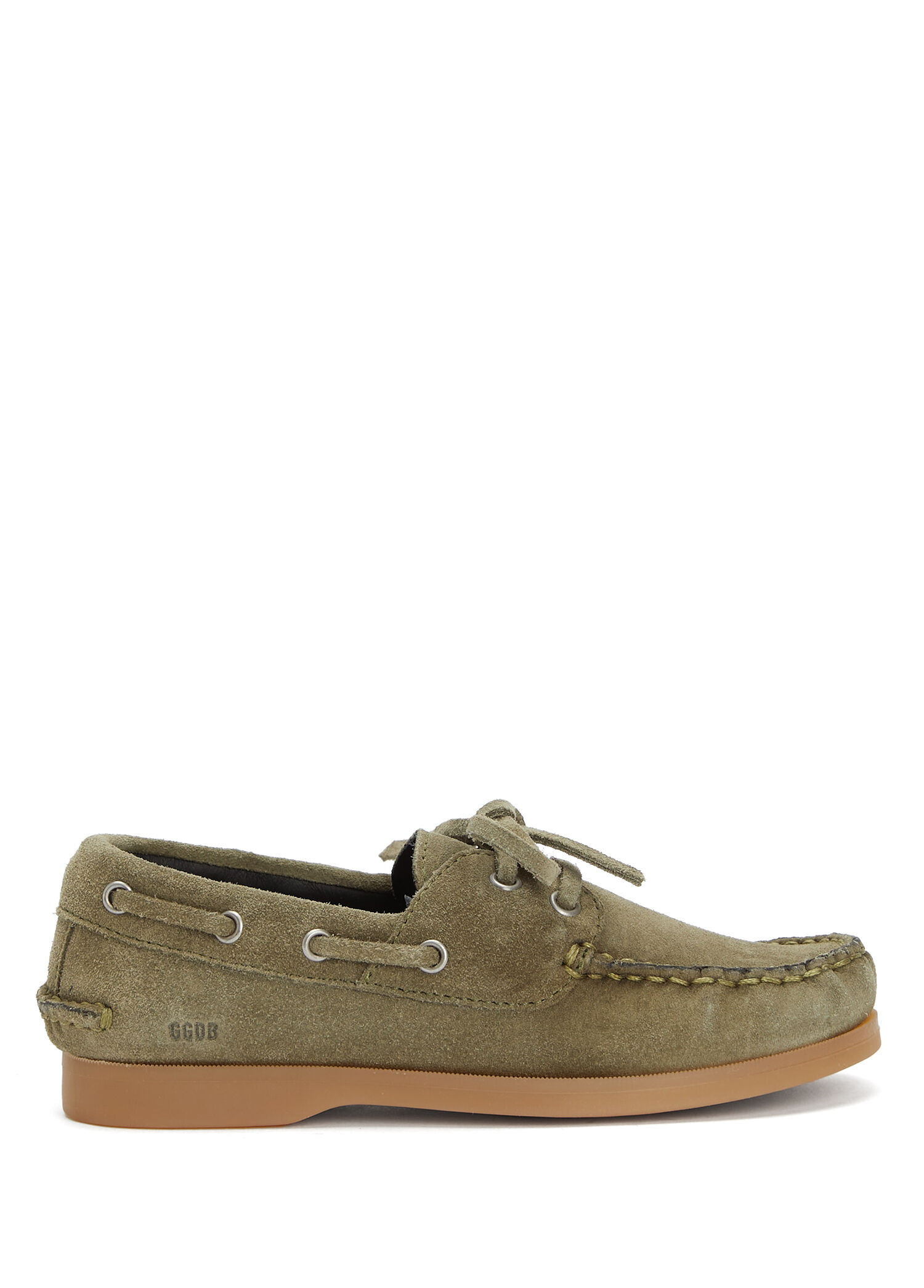 Golden Goose - Cruise Haki Unisex Çocuk Süet Loafer - Haki
