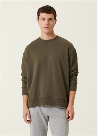 Blender Originated Erkek Haki Sweatshirt S EU