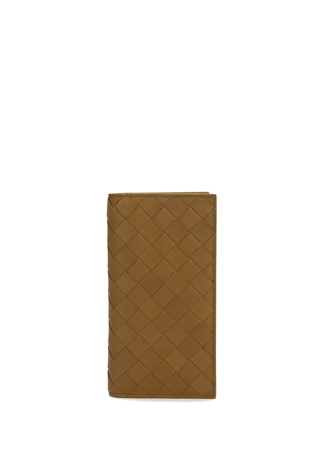 Bottega Veneta Erkek Taba Slim Örgü Dokulu Deri Cüzdan Turuncu EU Bottega Veneta Erkek Taba Slim Örgü Dokulu Deri Cüzdan Turuncu EU
