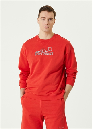 Fifty Pieces Erkek SWEATSHIRT Kırmızı L EU