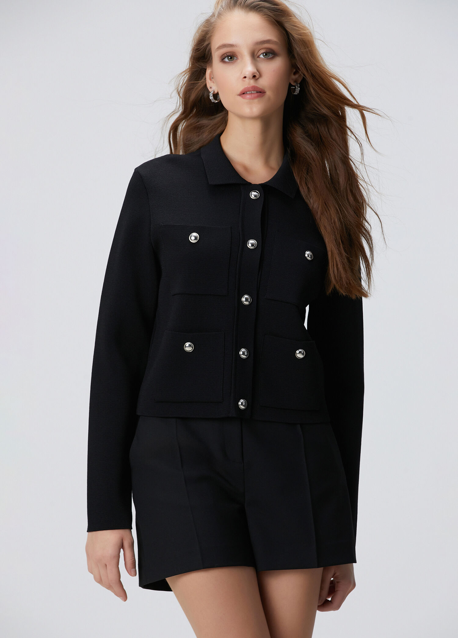 Network - Black Knit Jacket