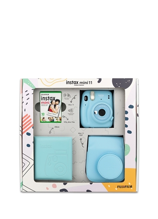 Fuji Instax Mini Bundle Kutu Mavi Fotoğraf Makinesi EU Fuji Instax Mini Bundle Kutu Mavi Fotoğraf Makinesi EU
