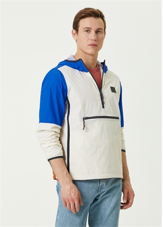 Ps By Paul Smith Erkek Colorblocked Kapüşonlu Logolu Mont Beyaz S Eu Ps By Paul Smith Erkek Colorblocked Kapüşonlu Logolu Mont Beyaz S Eu