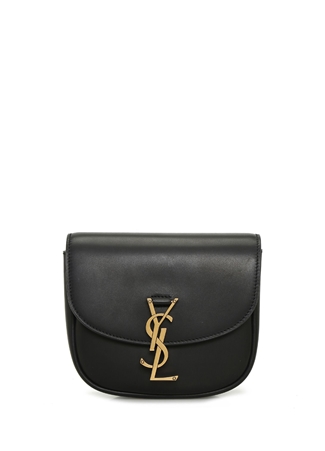 Kadın Small Kaia Siyah Deri Omuz Çantası EU Kadın Small Kaia Siyah Deri Omuz Çantası EU