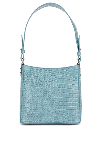 Hvisk Kadın Amble Small Mavi Vegan Omuz Çantası EU