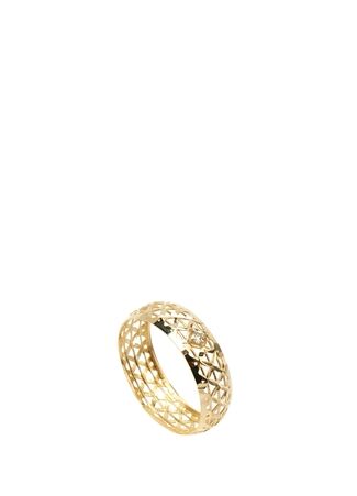 Collection-Alper Tunçoku Kadın Altın Rengi Yüzük EU