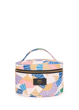 Wouf Kadın Sevilla Xl Kanvas Makyaj Çantası Bej Eu