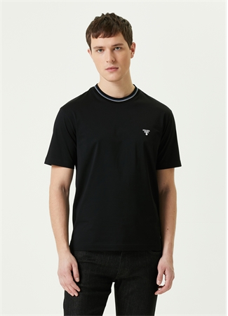 Prada Erkek Siyah Logo Detaylı T-shirt M EU Prada Erkek Siyah Logo Detaylı T-shirt M EU
