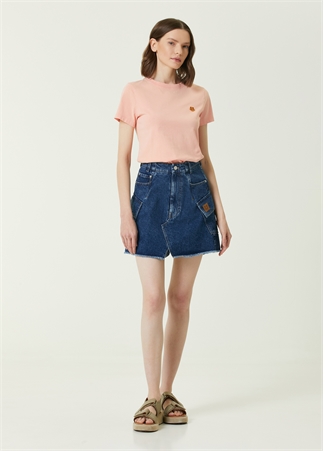 Kenzo Kadın Lacivert Cep Detaylı Mini Jean Etek 34 Fr Kenzo Kadın Lacivert Cep Detaylı Mini Jean Etek 34 Fr