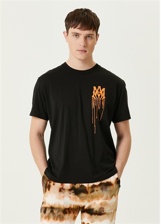 Amiri Erkek Siyah Logo Baskılı T-shirt S Eu Amiri Erkek Siyah Logo Baskılı T-shirt S Eu
