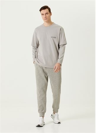 Qollanchi Erkek Famous Bej Beli Kordonlu Jogger Eşofman Altı Bej S EU Qollanchi Erkek Famous Bej Beli Kordonlu Jogger Eşofman Altı Bej S EU
