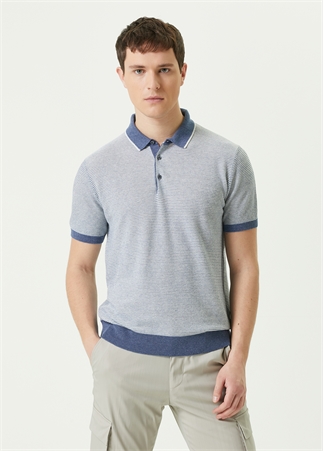 Corneliani Erkek POLO YAKA Mavi 58 IT Corneliani Erkek POLO YAKA Mavi 58 IT
