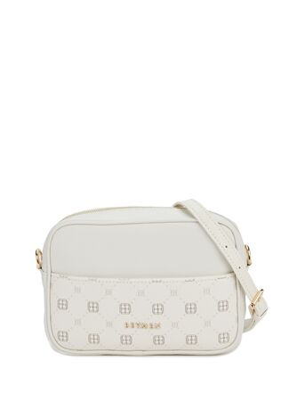 Beymen Kadın Bej Logo Desenli Omuz Çantası EU