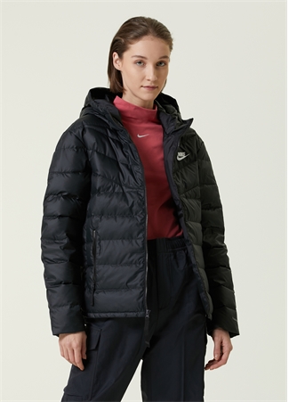 Nike Kadın NSW Therma Fit Repel Windrunner Siyah Ceket L EU Nike Kadın NSW Therma Fit Repel Windrunner Siyah Ceket L EU