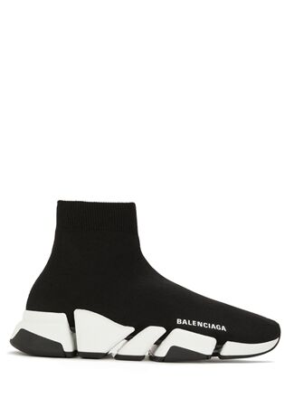 Balenciaga Kadın Speed 2 Siyah Sneaker 37 EU