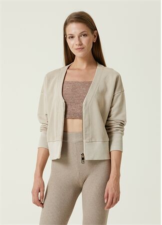 Beymen Club Kadın Taş V Yaka Hırka Gri XS