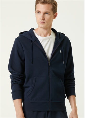 Polo Ralph Lauren Erkek Lacivert Kapüşonlu Sweatshirt S EU Polo Ralph Lauren Erkek Lacivert Kapüşonlu Sweatshirt S EU