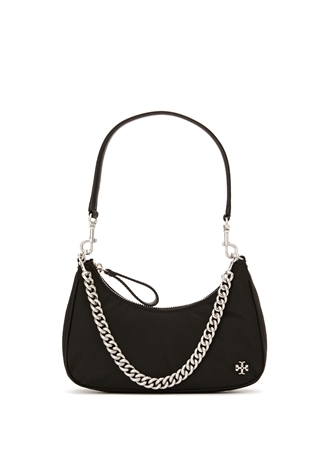 Tory Burch Kadın Siyah Logo Detaylı Çanta Eu Tory Burch Kadın Siyah Logo Detaylı Çanta Eu