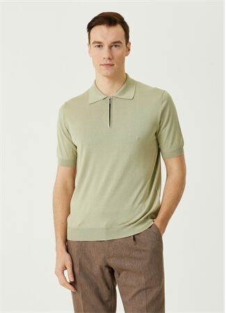 Maurizio Baldassari Erkek POLO YAKA Yeşil S EU