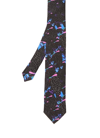 Selin Küçüksöz Erkek Colorblocked İpek Kravat EU Selin Küçüksöz Erkek Colorblocked İpek Kravat EU